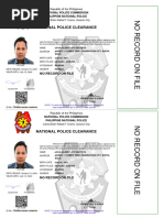 Dti Permit Sample | PDF