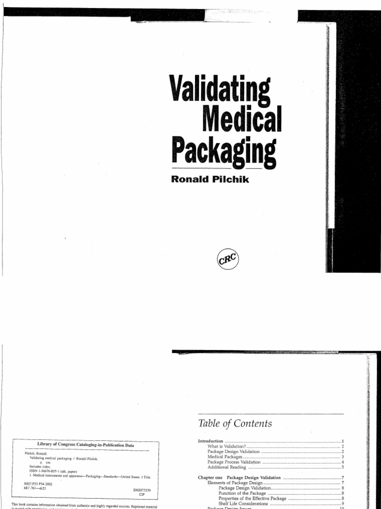 Validation Medical Packaging | PDF