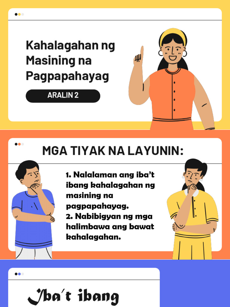 Yunit 1 Aralin 2 3 | PDF