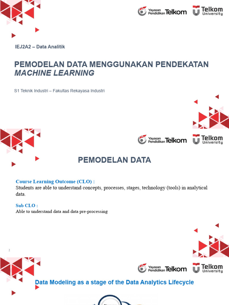 (Bahasa) Pertemuan 7 - Pemodelan Data | PDF