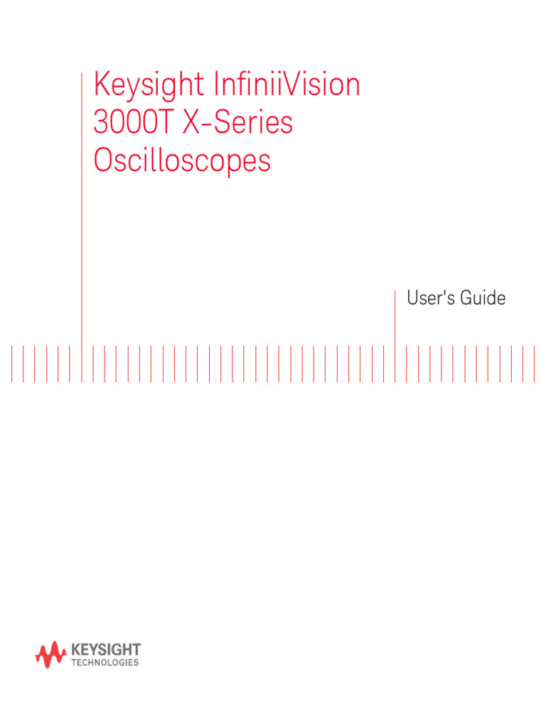 Keysight MSO-X 3024T Manual 75037-97013 | Download Free PDF | Menu ...