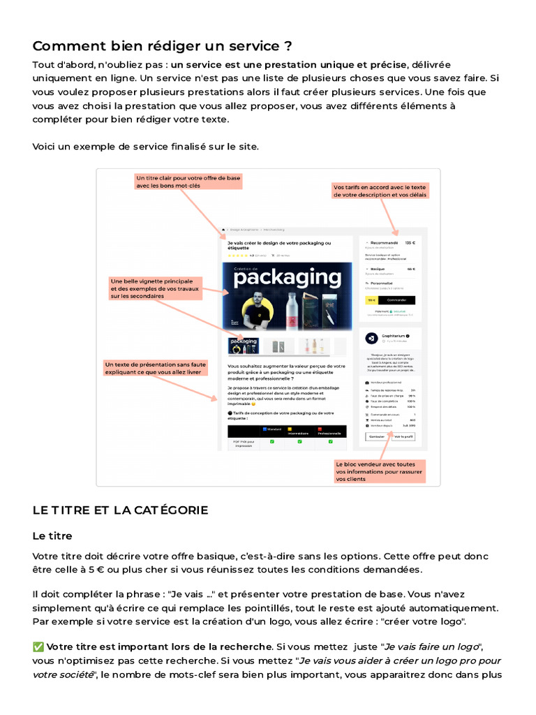 Rédiger un service efficace sur ComeUp | PDF | Optimisation de moteur ...