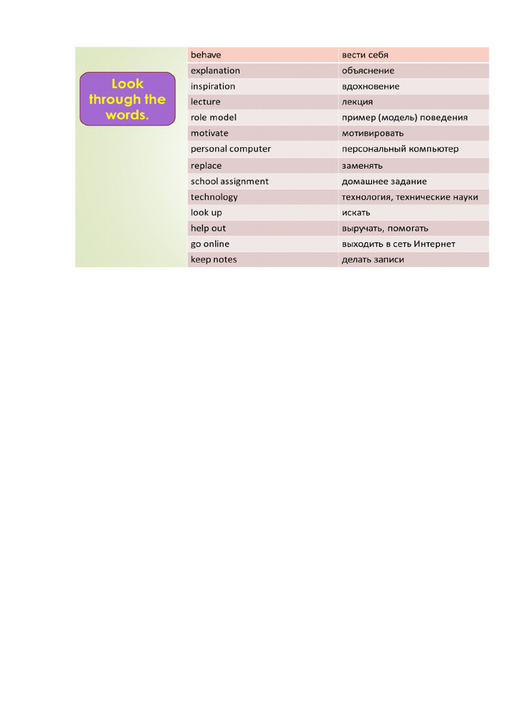 словарь 5c | PDF