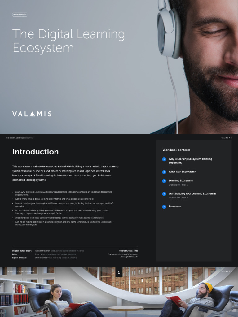 digital-learning-ecosystem | PDF | Learning | Computing