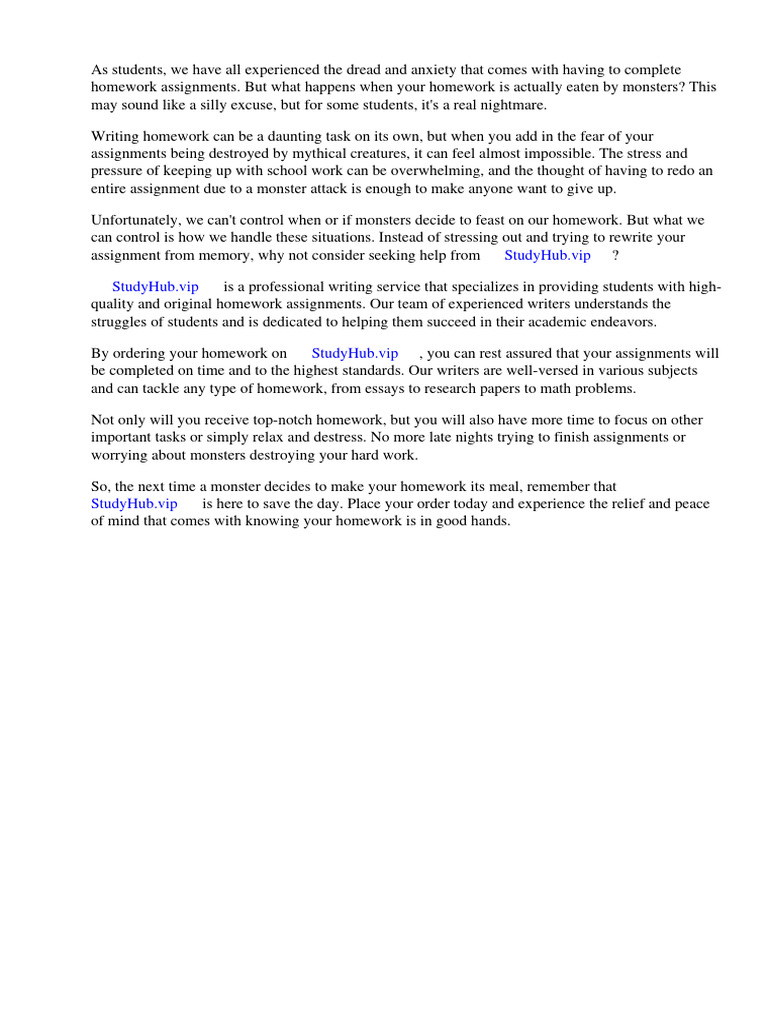 Monsters Ate My Homework | PDF | Ios | Apple Inc.