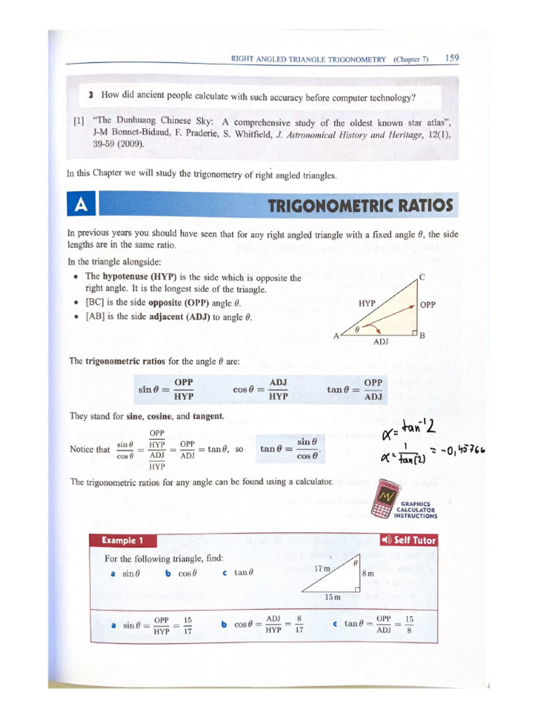 Trigonometric Ratios | PDF