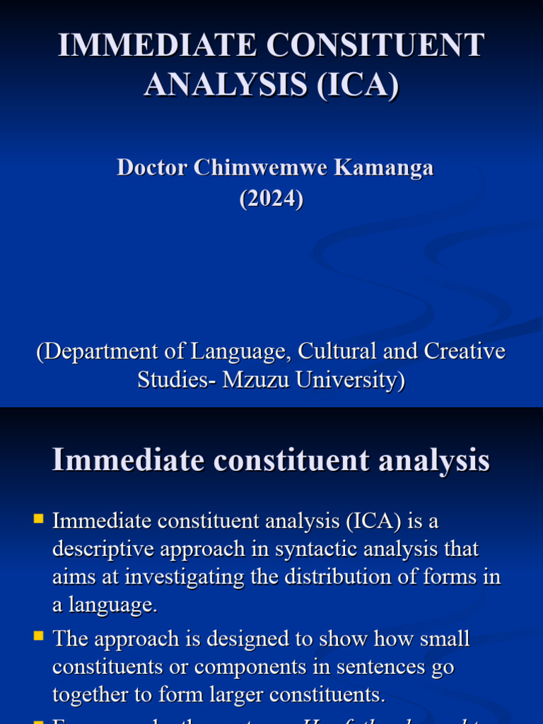 5 Constituent Analysis | PDF | Clause | Word