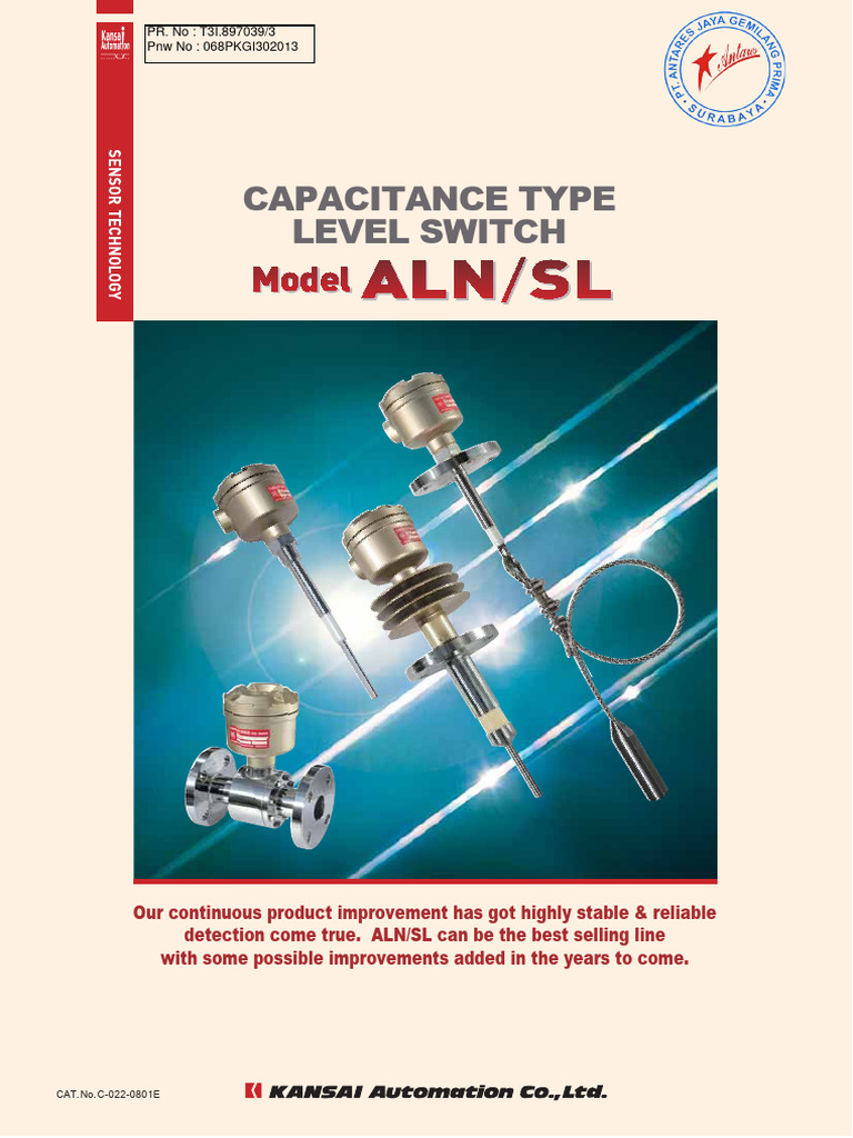 ALN Level Switch | PDF | Switch | Relay
