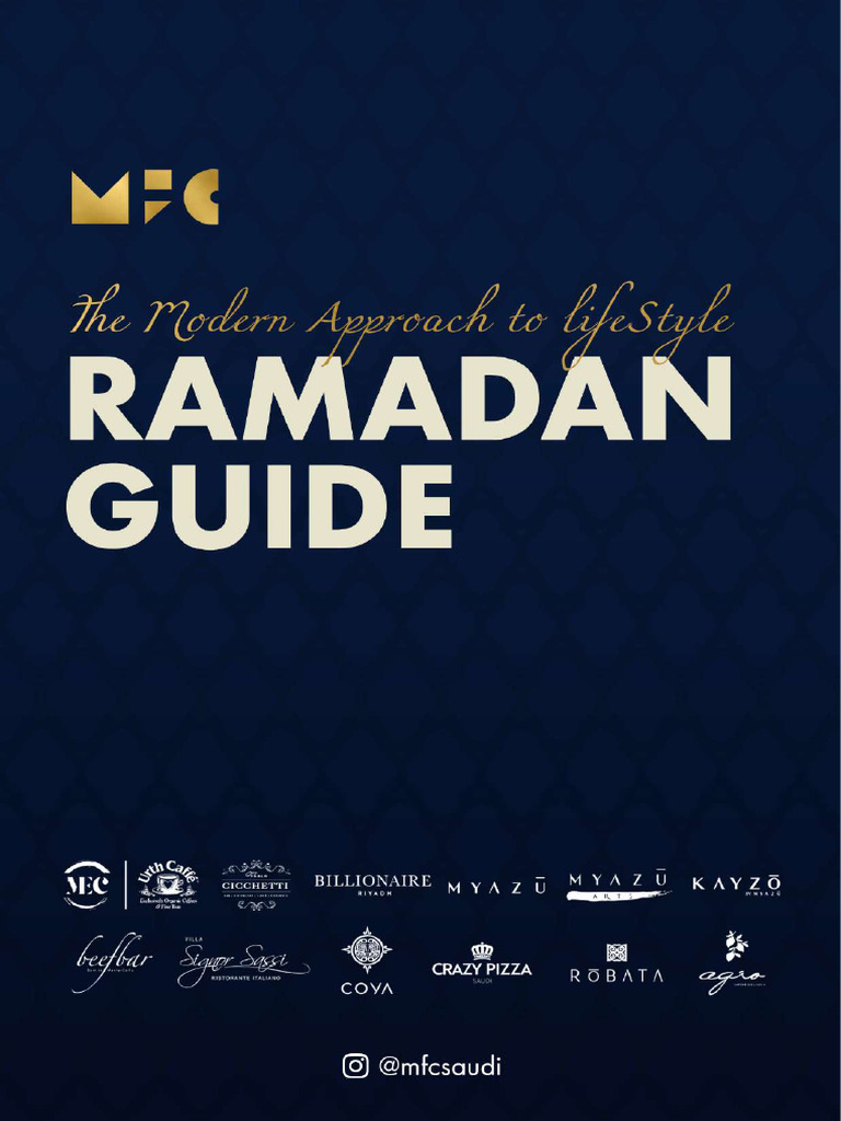 Ramadan Iftar Guide 2024 | PDF | Western Cuisine | Asian Cuisine