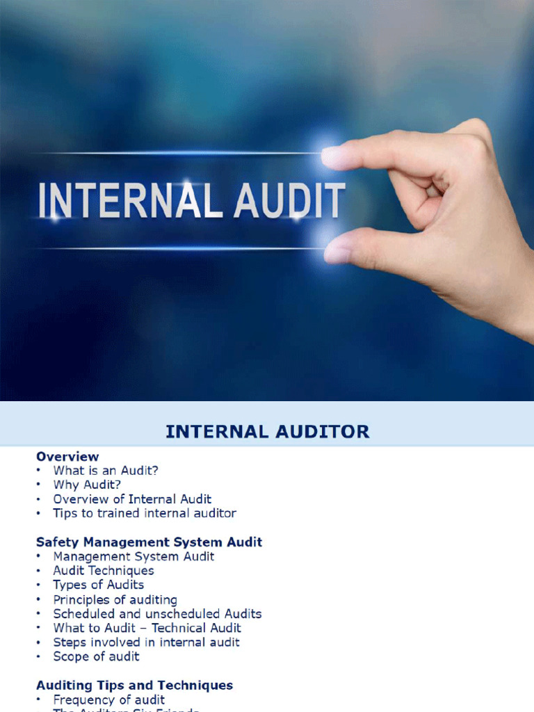 Internal Auditor. | PDF