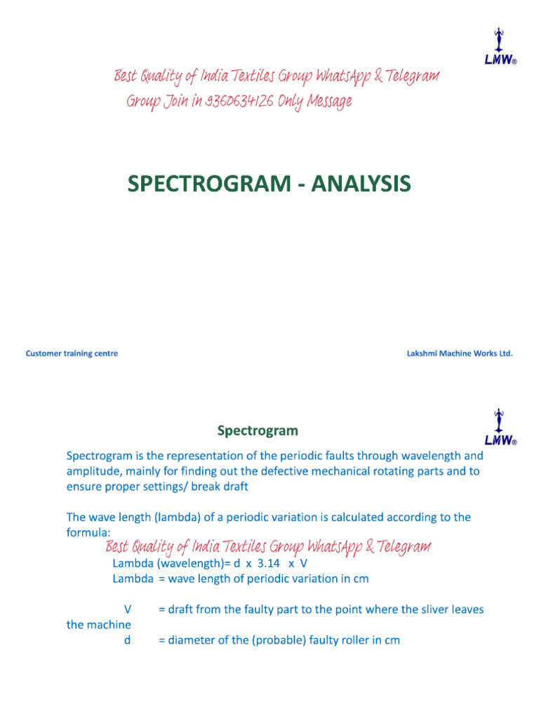 Spectrogram Analysis Pdf 