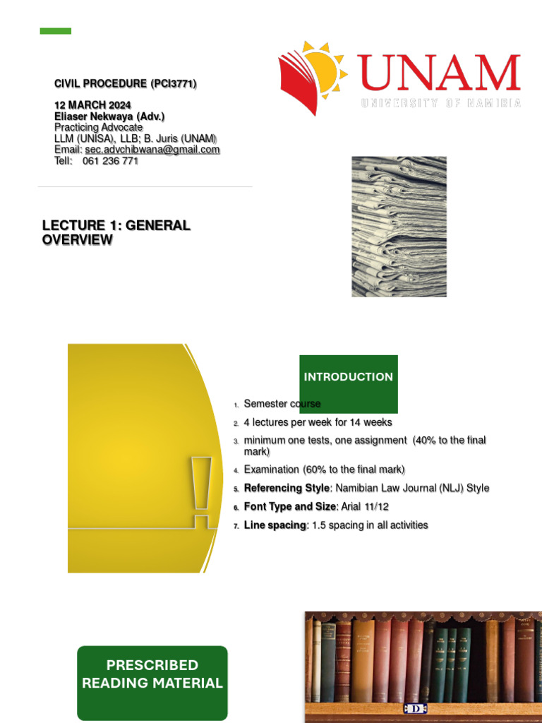 Lecture Notes 1 | PDF | Lawsuit | Evidence (Law) Lecture Notes 1 | PDF | Lawsuit | Evidence (Law)