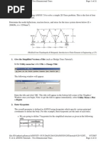 NX Tutorial - Centroid and Area Moments of Inertia | PDF | Finite Element Method | Beam (Structure)