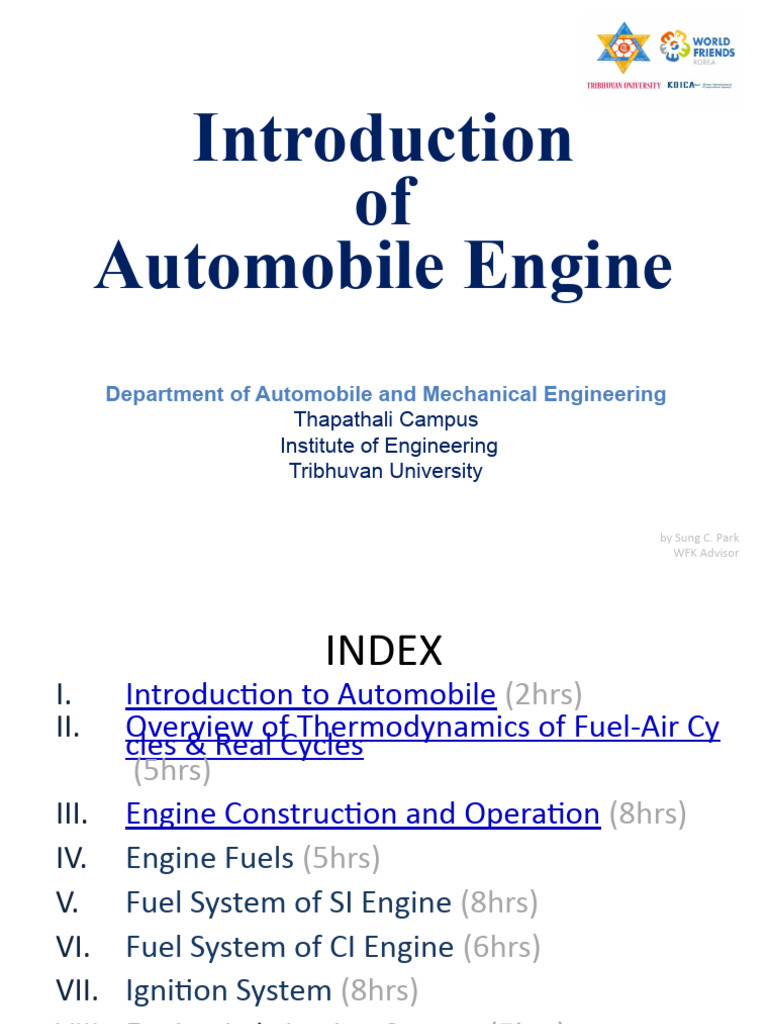 1. Introduction | PDF | Engines | Diesel Engine