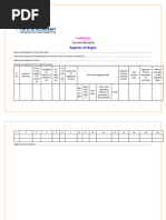 Wage Register Form XVII Template | PDF | Finance & Money Management | Law