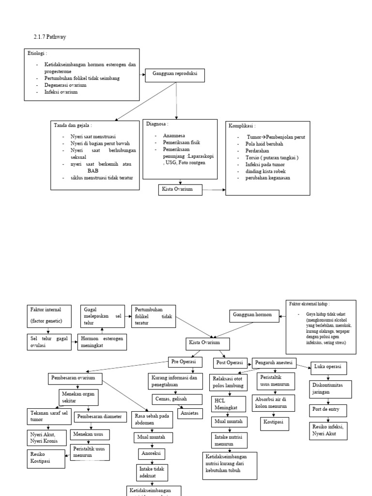 Pathway Kista Ovarium | PDF