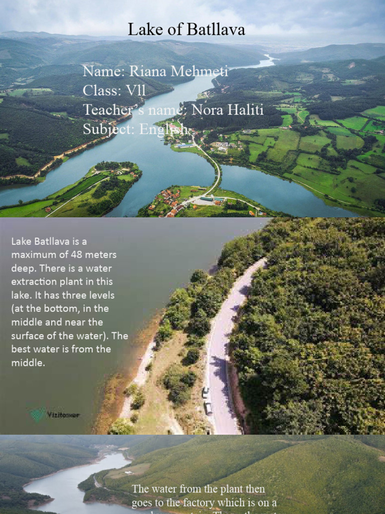Overview of Lake Batllava, Kosovo | PDF