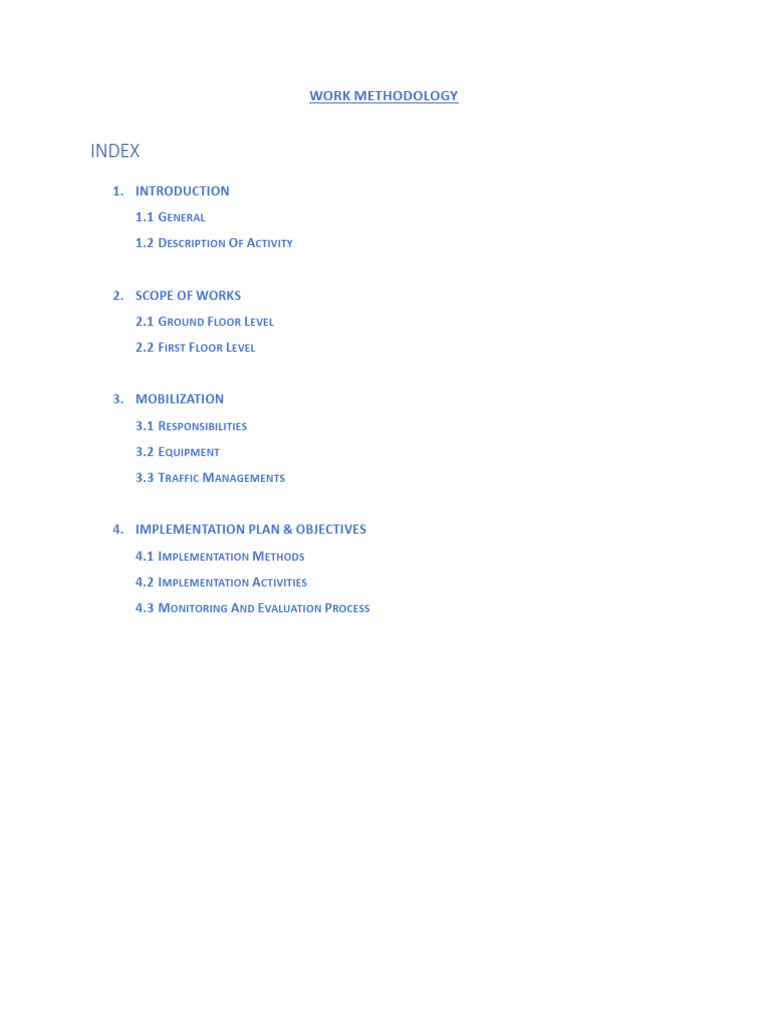 Work Methodology For Toilet Construction | PDF | Plumbing | Wall