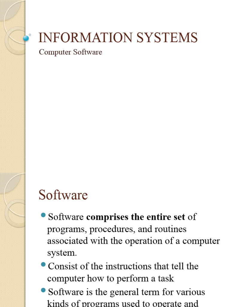 Lesson 6 - Computer Software | PDF | Application Software | Software