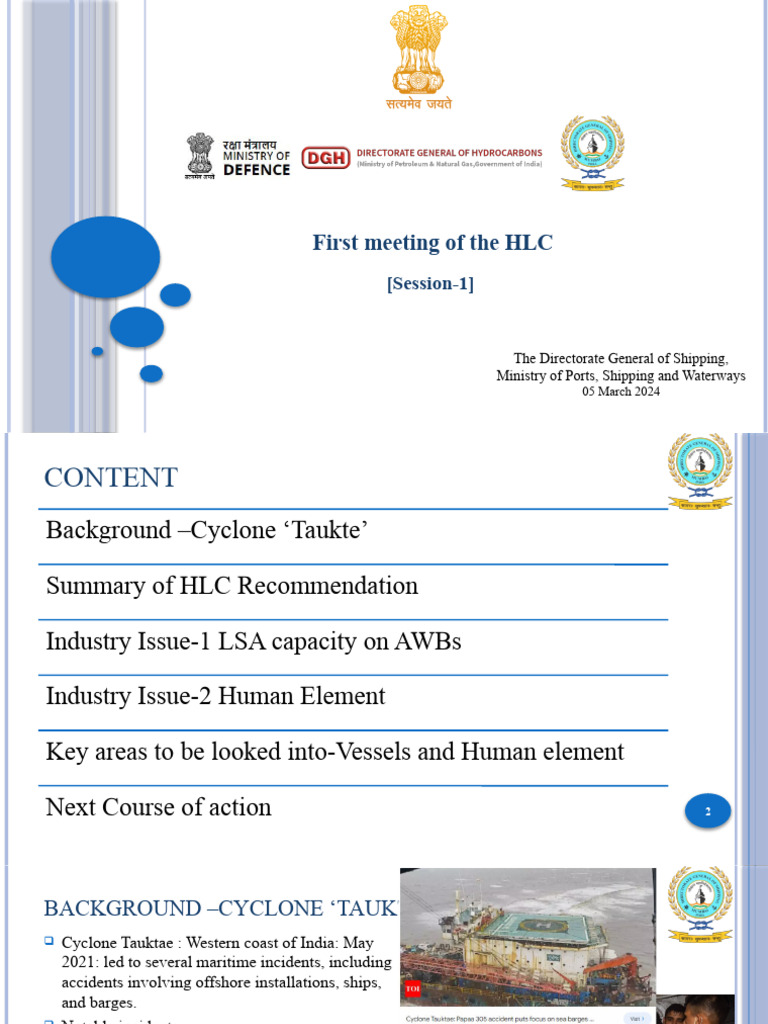 PPT For HLC SM 05.03.2024 | PDF | Search And Rescue