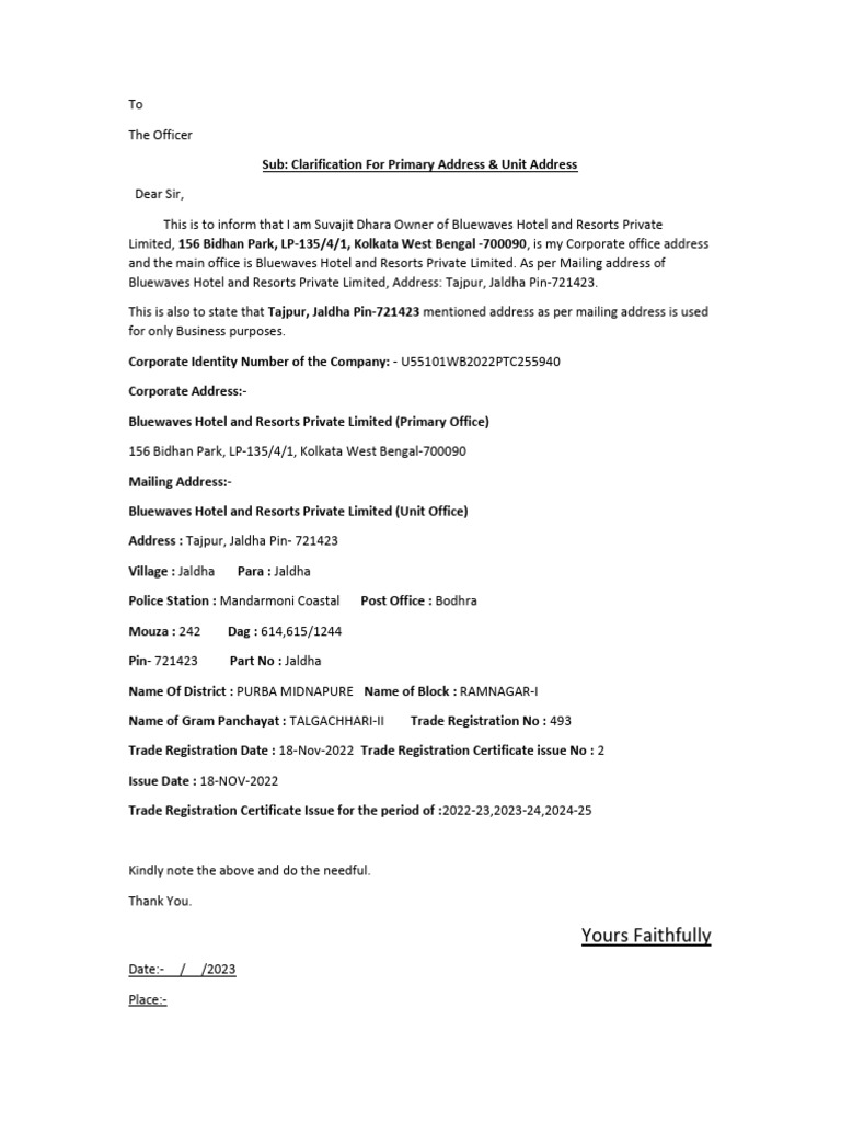 Consent Letter | PDF