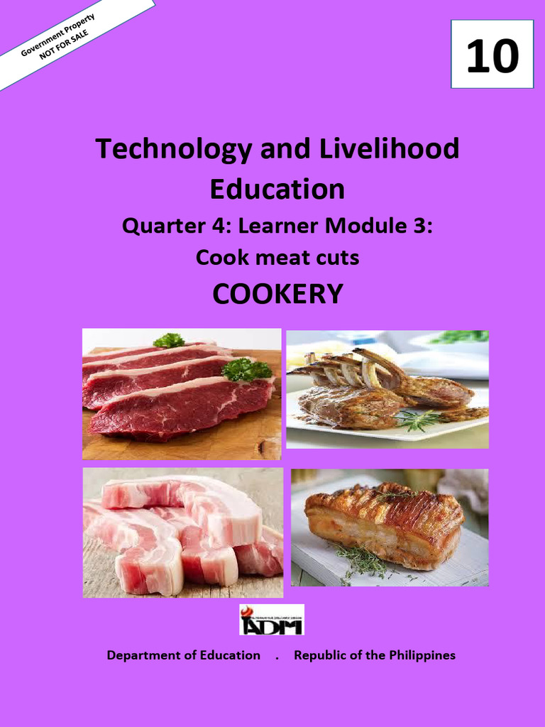 Tle 10 Cookery Q4 Module 3 | PDF | Sauce | Cooking