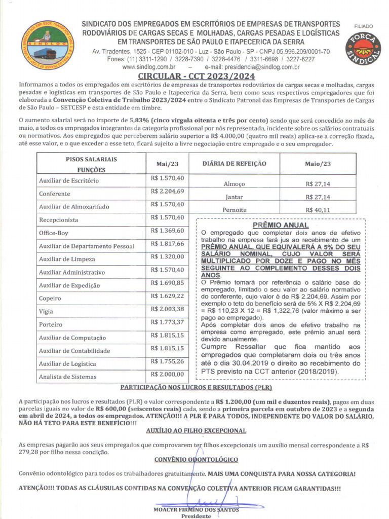 Circular 2023 2024 | PDF