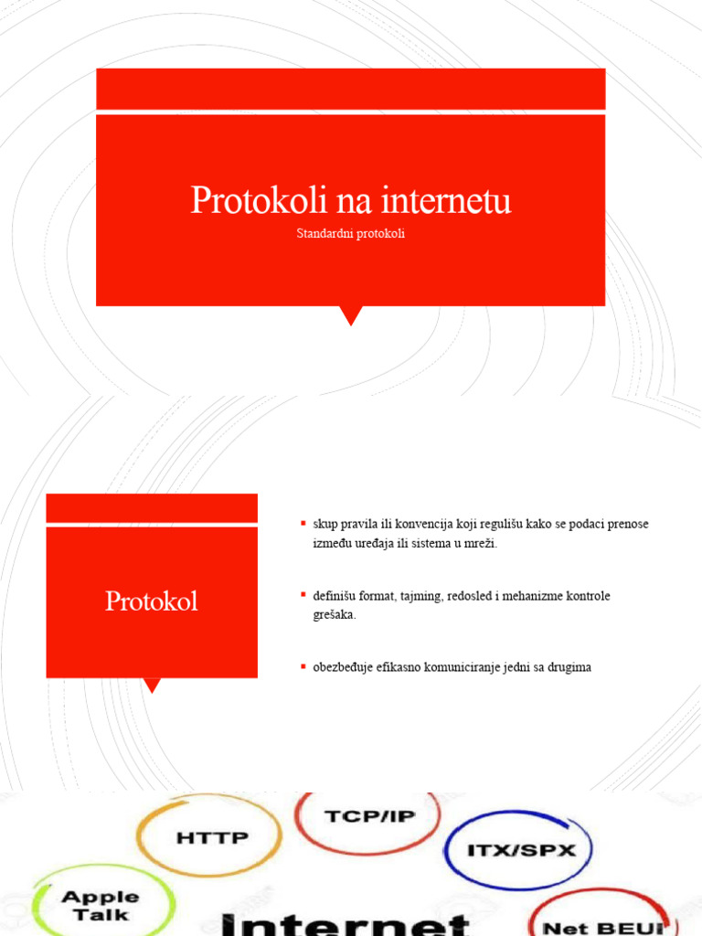 Protokoli Primer Prezentacija | PDF