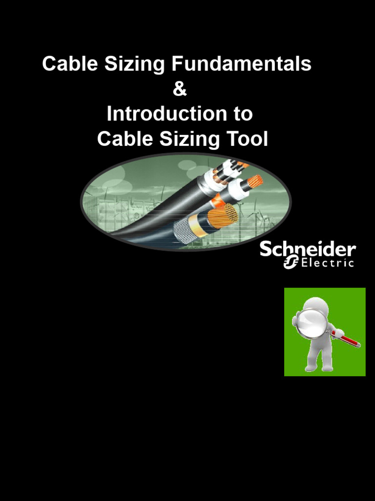 Cable Sizing Basics and Tools Guide | PDF | Electrical Conductor ...