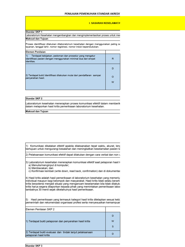 Form Asesmen Mandiri | PDF