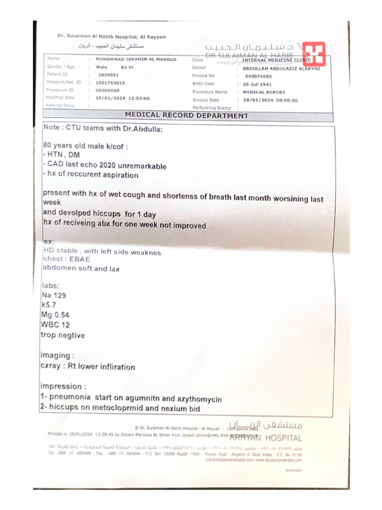 Dr. Sulaiman Al Habib Hospital, Al Rayyan | PDF