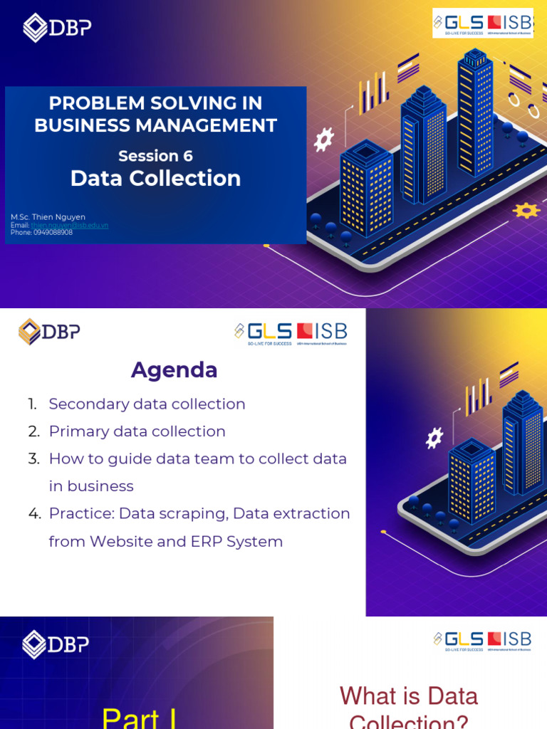 Session 6 - Data Collection - Thien Nguyen | PDF | Data | Quantitative Research