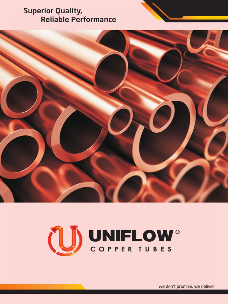 Copper Pipe.unifLOW | PDF | Pipe (Fluid Conveyance) | Quality Assurance