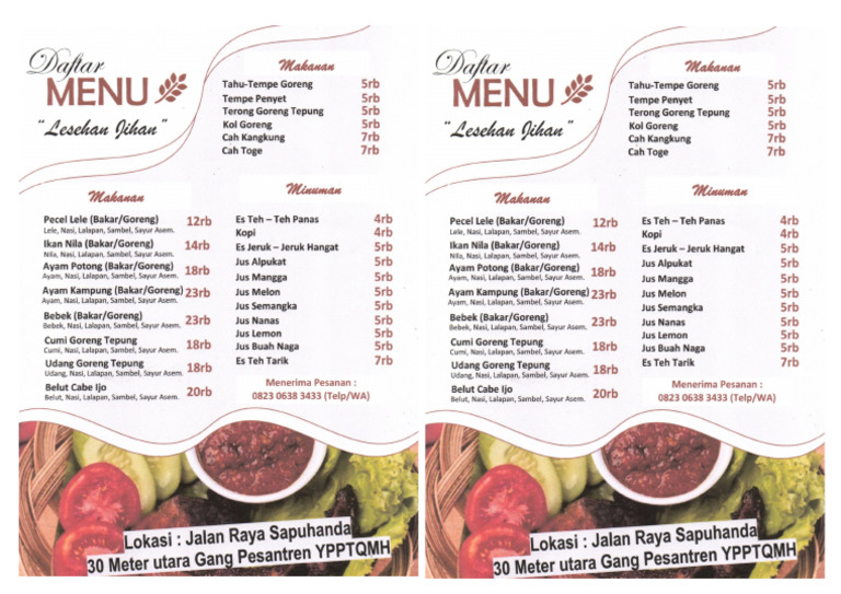 menu2 | PDF