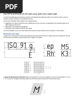 INTE-ISO 3098-0 2008 Rotulado | PDF | Dibujo | Dibujo técnico