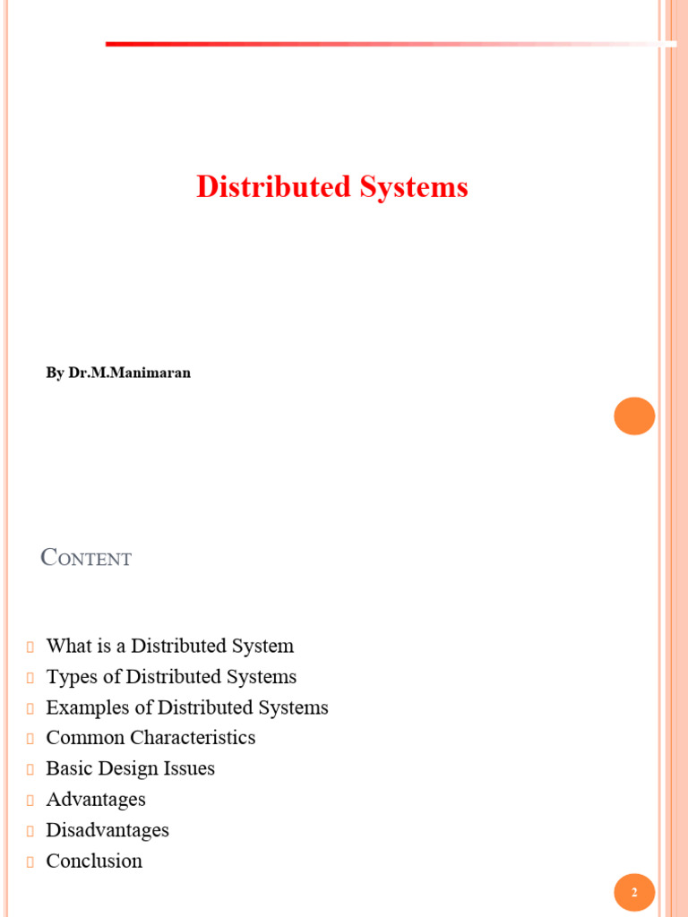 Distributed System | PDF | Databases | Computer Network