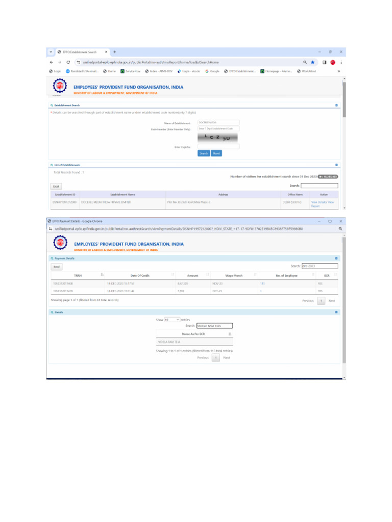 Tp-Dec23-2360 Epfo | PDF