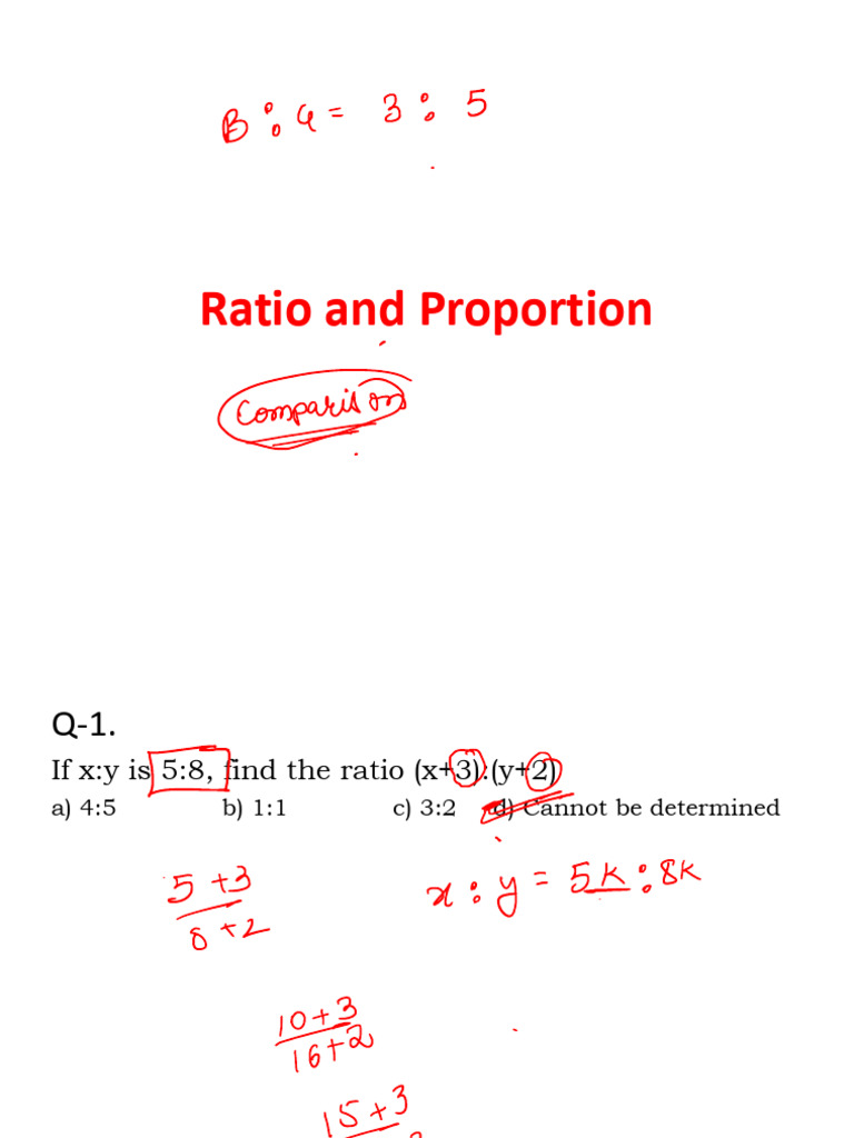 Ratio+annotation | PDF | Ratio | Division (Mathematics)