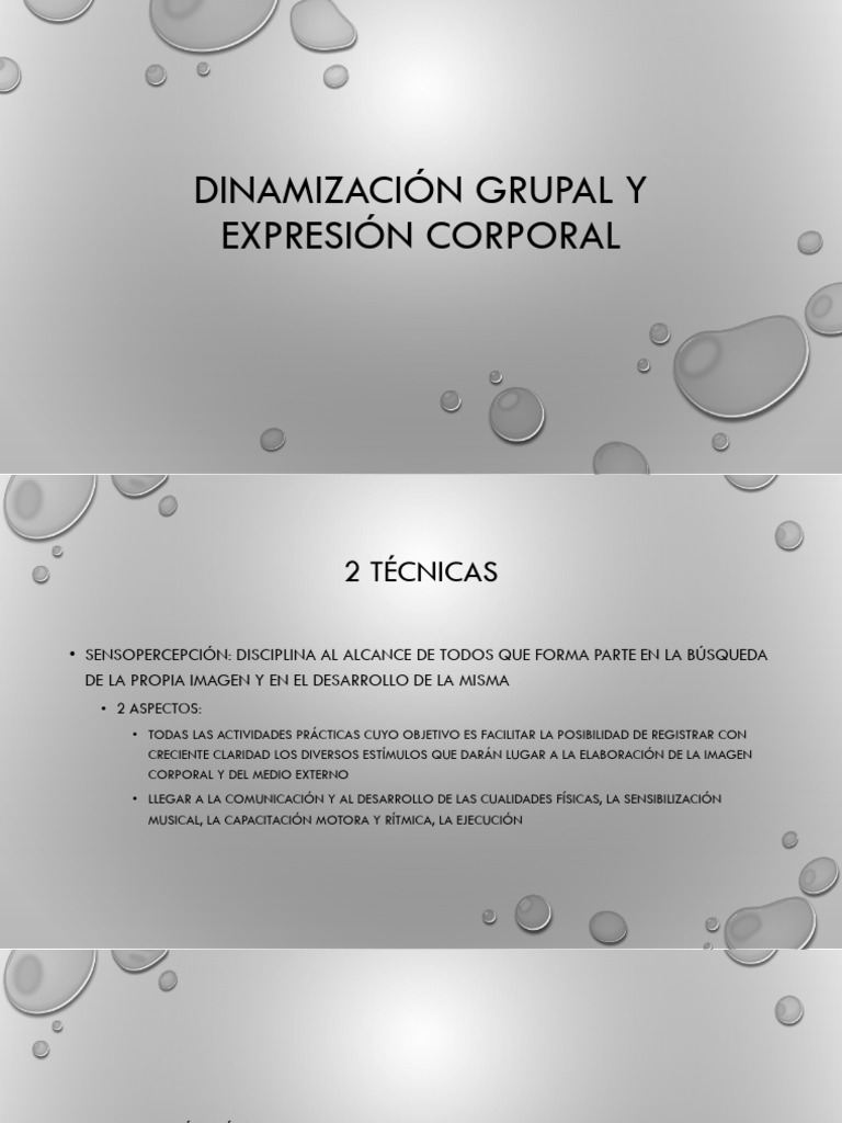 Tema 2 Dinamización Grupal y Expresión Corporal | PDF | Las emociones | Inteligencia emocional