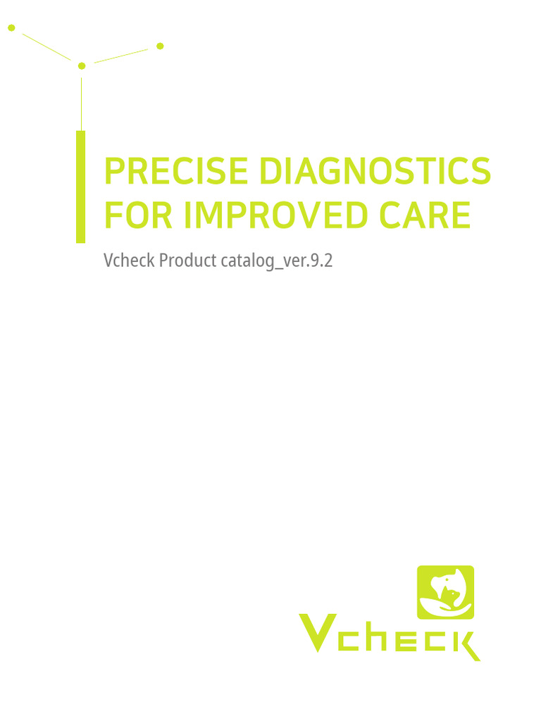 (Promotional) +Catalog Vcheck EN+ (rev.9.2) 저용량 | PDF | Creatinine ...