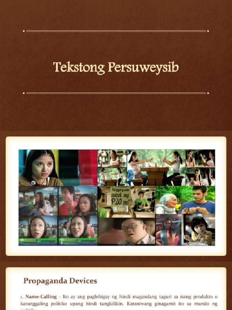 Tekstong Persweysib | PDF