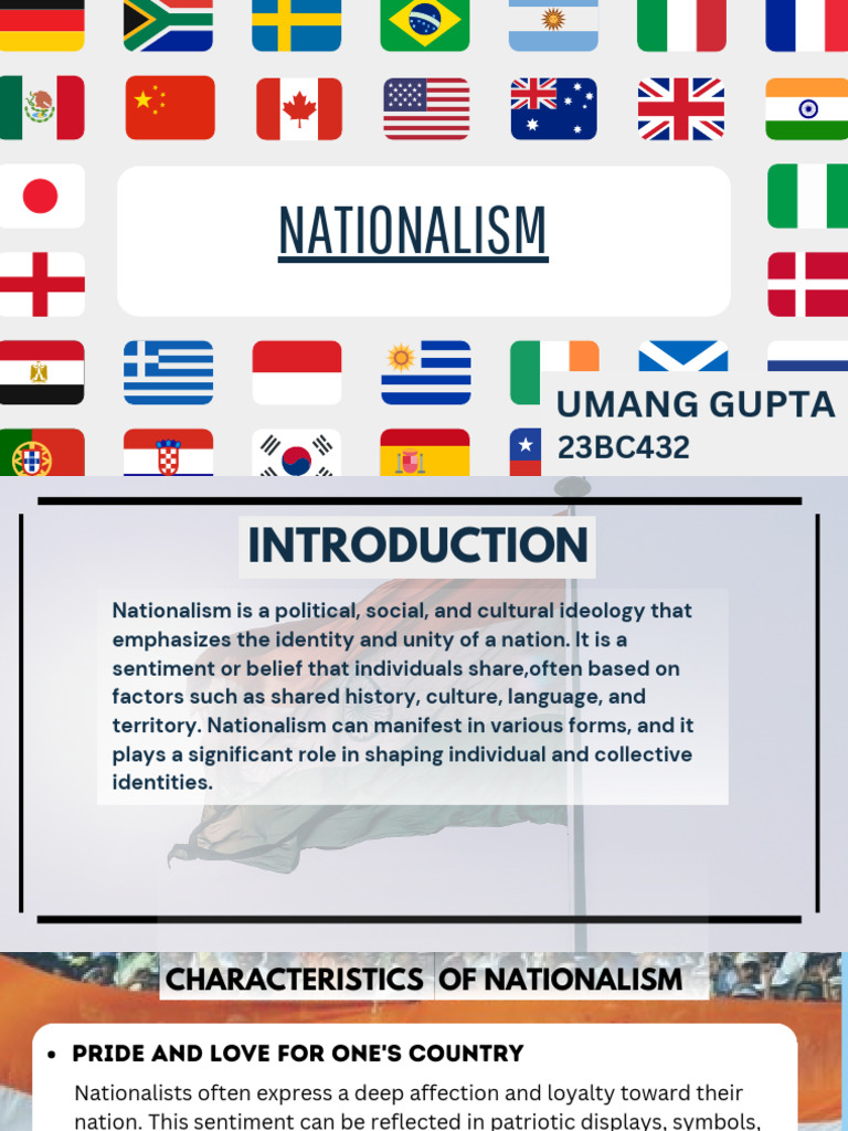 Characteristics and Forms of Nationalism | PDF | Nationalism | Nation