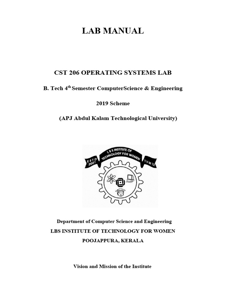OS Manual LBS | PDF | Operating System | Process (Computing)