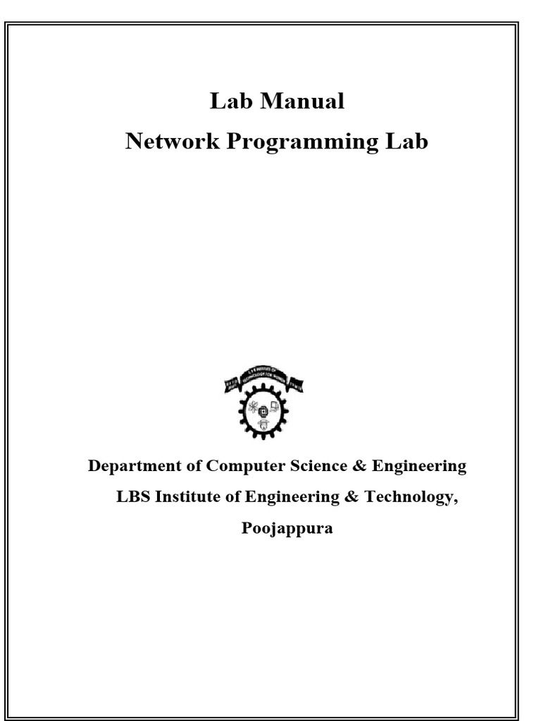 NP Lab Manual | PDF | Network Socket | Port (Computer Networking)