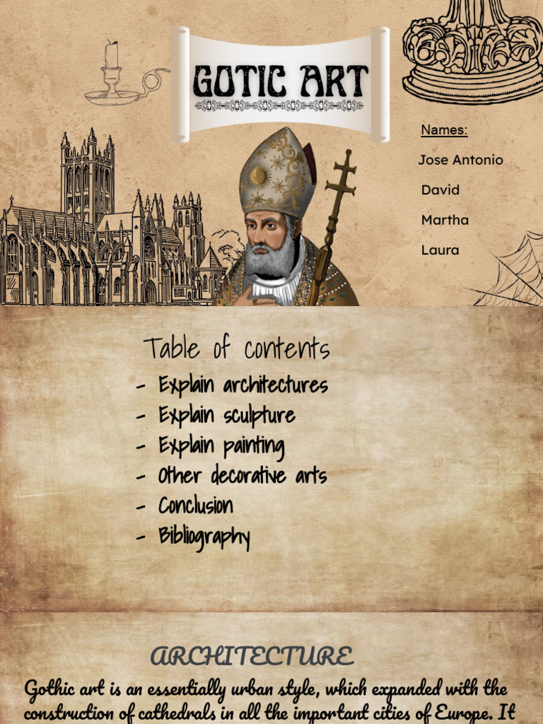 Overview of Gothic Art and Architecture | PDF | Art
