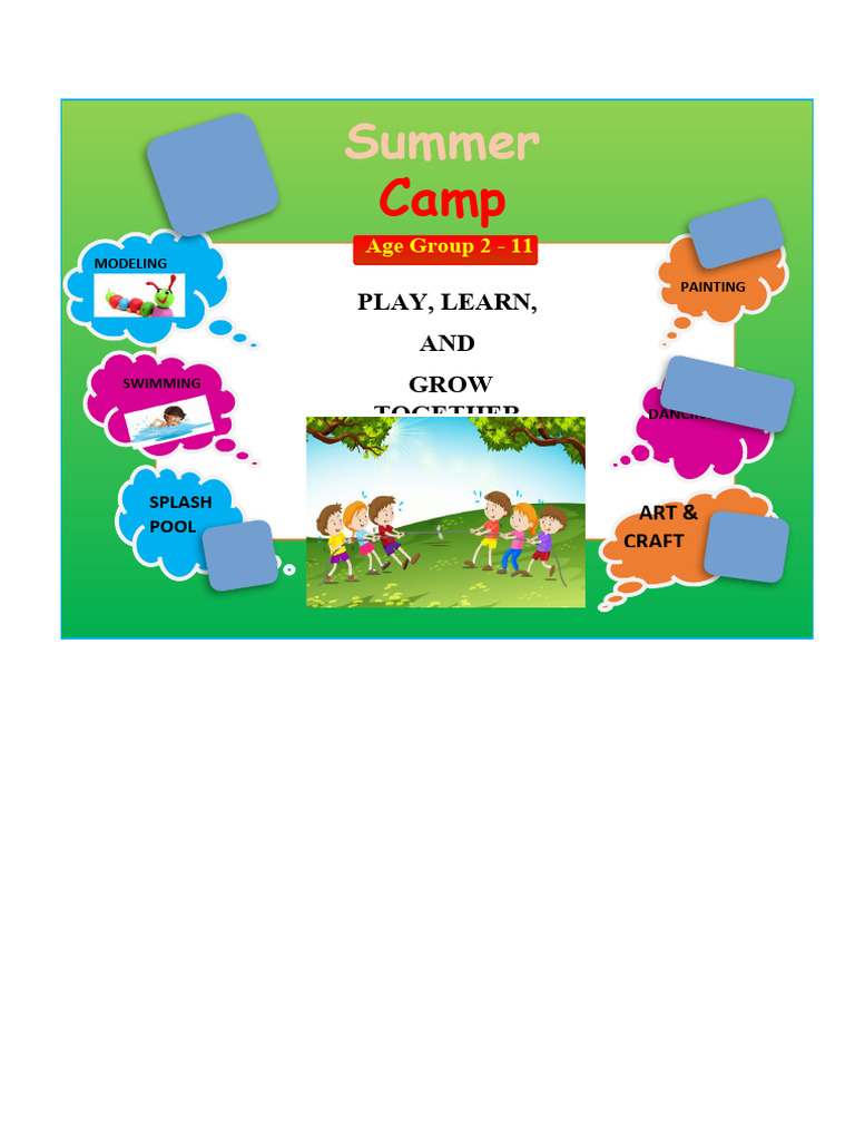Computer Summer Camp Activity | PDF