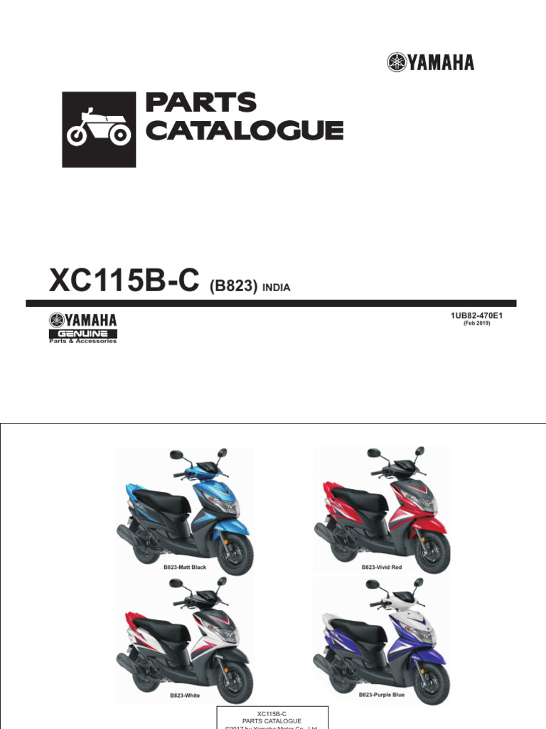 XC115B-C Parts Catalogue Overview | PDF | Piston | Axle