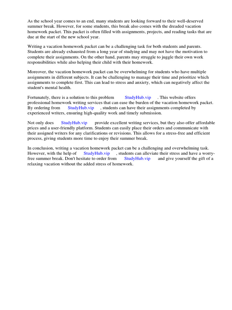 Vacation Homework Packet | PDF | Safari (Web Browser) | Phonics