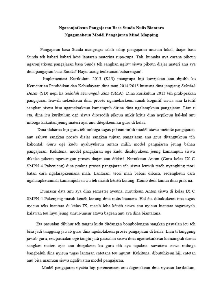 Artikel - Mind Mapping | PDF