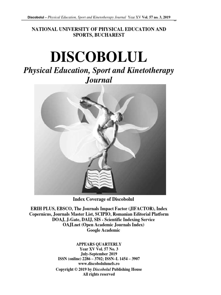 Discobolul No. 57 September 2019.PDF#Page 61 | PDF | Anatomical Terms ...